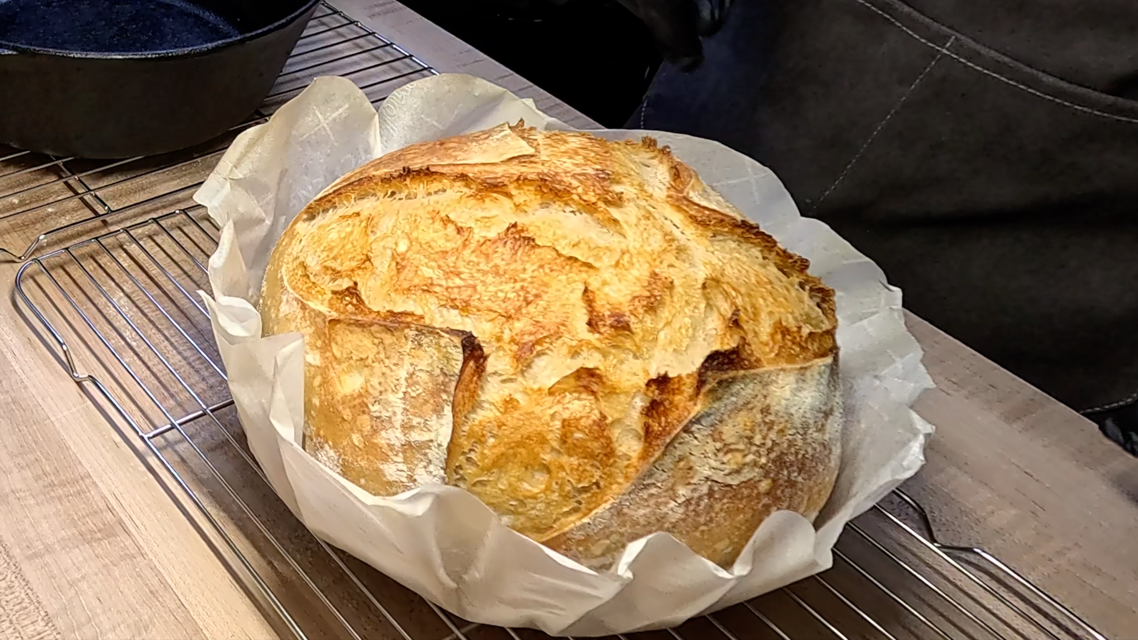 Classic Cold-Proofed Sourdough Boule - Cast Iron Method | Proof Point ...